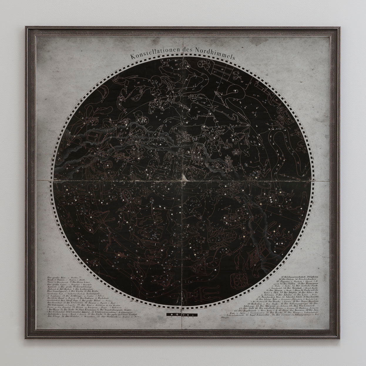 Vintage Astronomy Chart